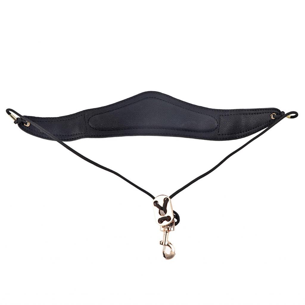 Bakelili Saxophone Single Shoulder Strap PU Leather Sax Neck Soft ...
