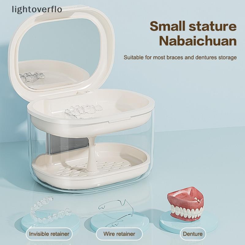 [lightoverfloW] Dental Portable Mouth Storage Case With Mirror Guard ...