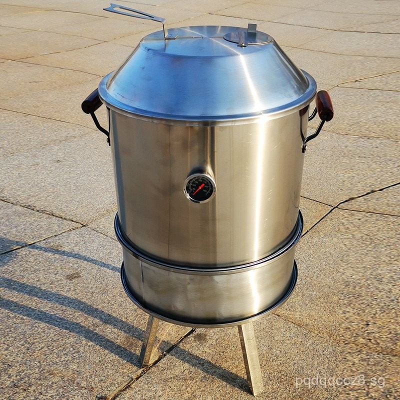 Outdoor Charcoal Grill for Skewers, BBQ Rack, Smoker I Sausage Cured ...