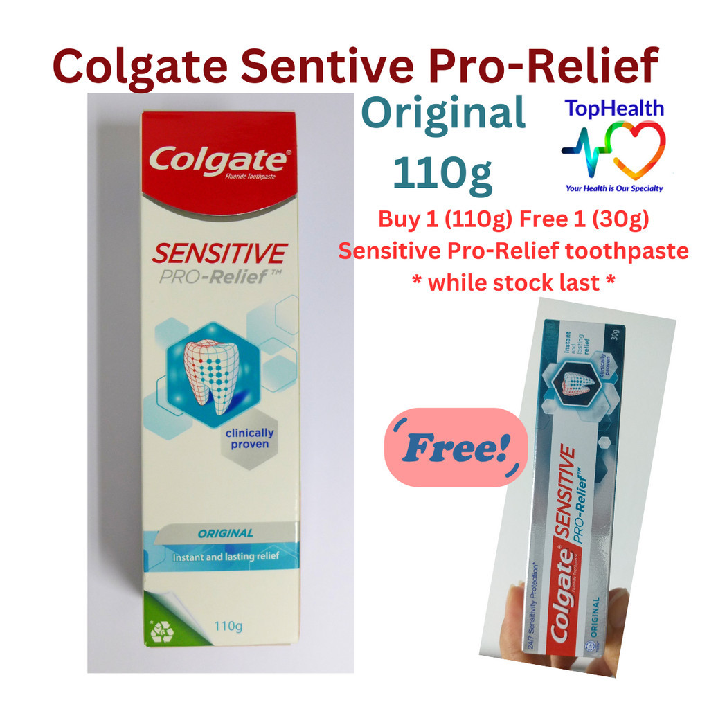 COLGATE Sensitive Pro-Relief Toothpaste / Extra Strength 110g 全方位保护 ...