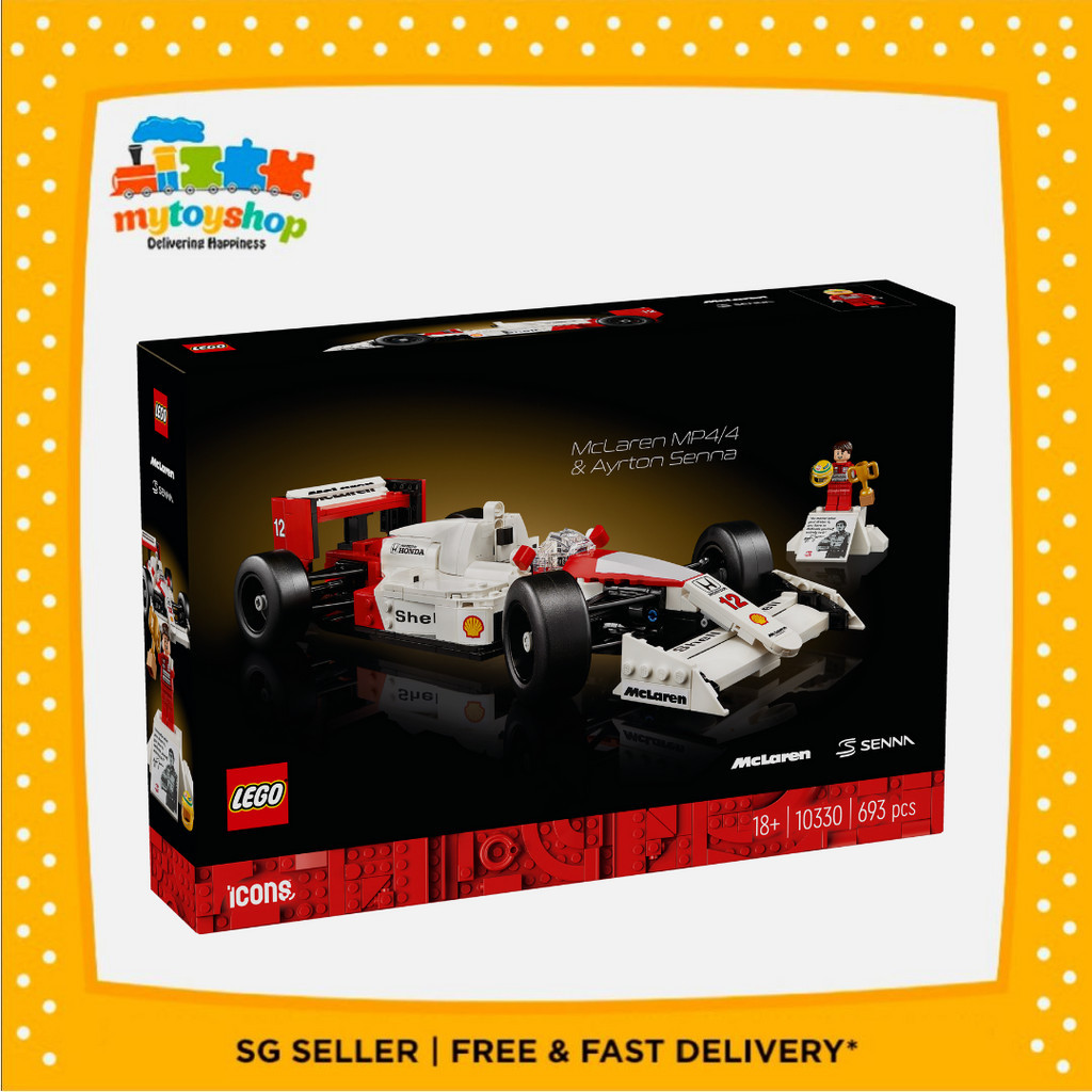 LEGO 10330 McLaren MP4/4 & Ayrton Senna | Shopee Singapore