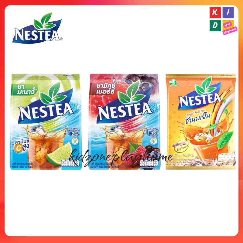 【Thai Product 】 Nestea Thai Milk Tea Instant Mixed Powder/Lemon Tea ...