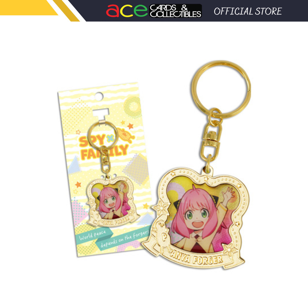 Spy x Family Anya Forger Poser Metal Keychain | Shopee Singapore
