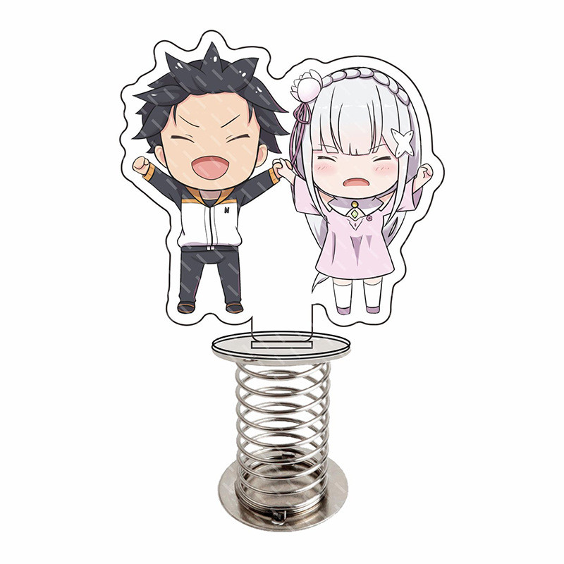 Re:Zero - Starting Life in Another World Standee Ram Rem Acrylic Figure ...