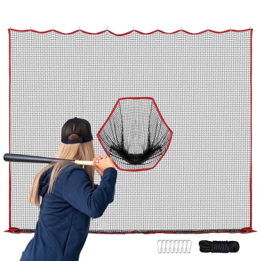 Golf Hitting Nets for Backyard 10x10ft Barrier Golf Net Heavy Duty ...