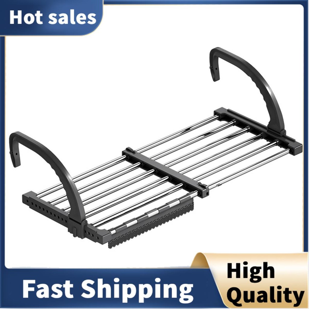 Radiator Clothes Airer Foldable Radiator Drying Rack 42-72CM Extendable ...