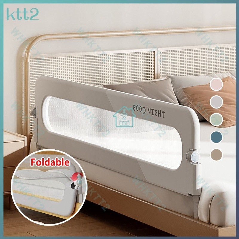 Bed fence Baby guardrail Baby drop off bed baffle raised folding ...