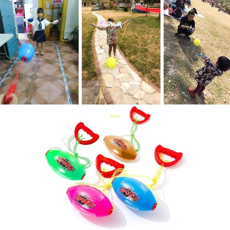 youn Shuttle with Pull String Handles Outdoor Pass Game Toy for ...