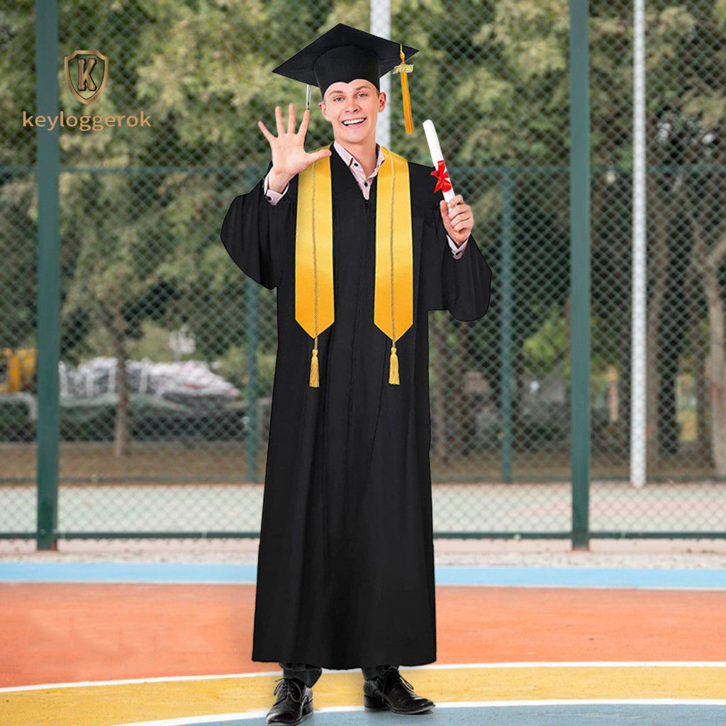 keyloggerok| Academic Attire Graduation Robe 2025 Graduation Cap and ...