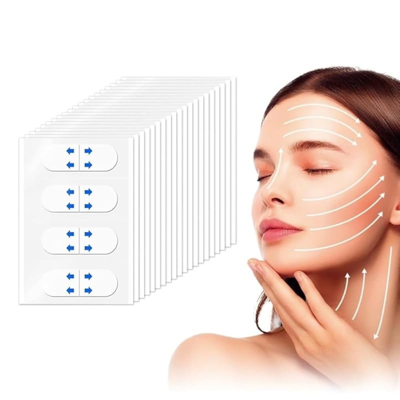 2024 NEW Invisible Face Lifter Tape, Face Tape Lifting Invisible, Neck ...