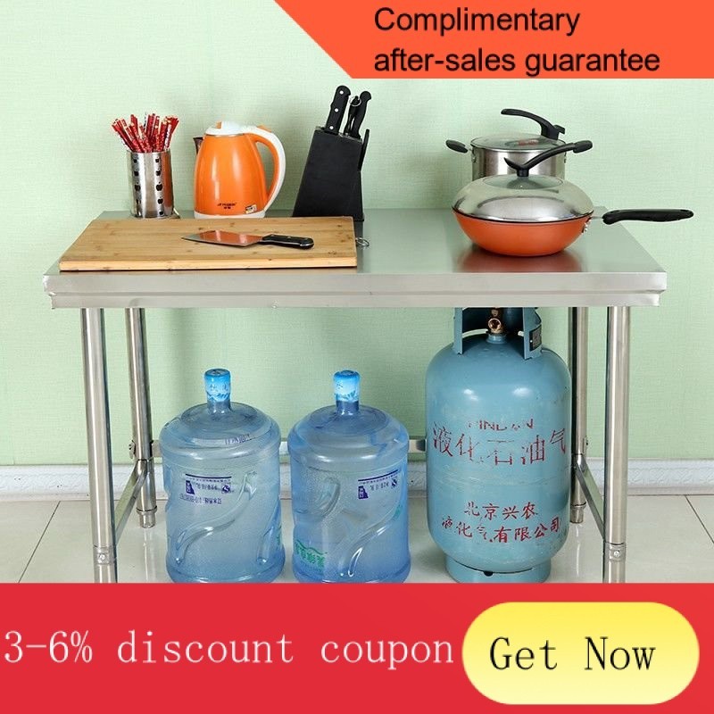 YQ61 Stainless Steel Kitchen Workbench Gas Cylinder Console Stove Hotel ...