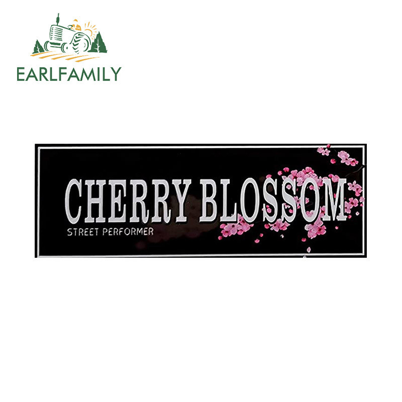 EARLFAMILY 13cm Japanese Slap Car Sticker Humorous Racing Drifting ...