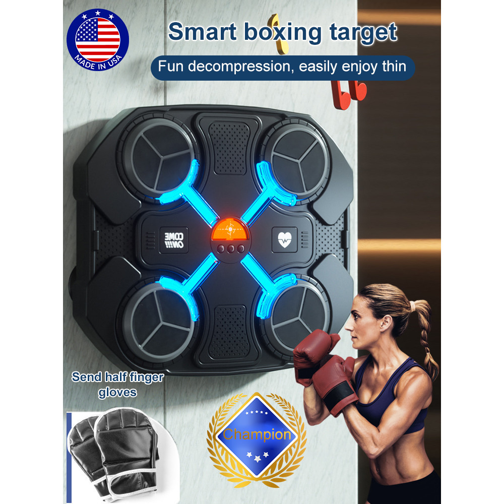 💥HOT[Rebound shock absorption]Music Boxing Machine/New Smart Music ...