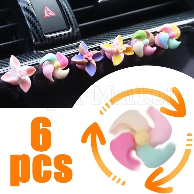 [ Featured ] Car Windmill Ornaments - Small Windmill Rotating Gyro ...