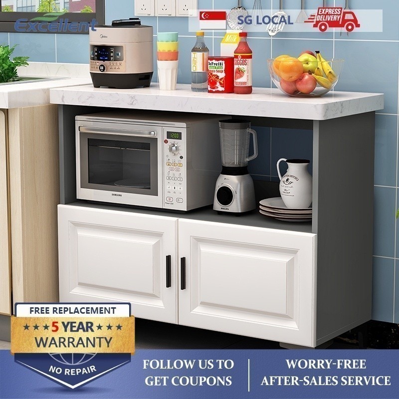 FIONA Kitchen Cabinet Storage Cabinet Marble Sideboard, Cupboard, Home ...