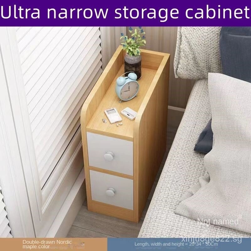 OvO (In stock) ultra-narrow storage cabinet 20cm bedroom narrow 30cm ...