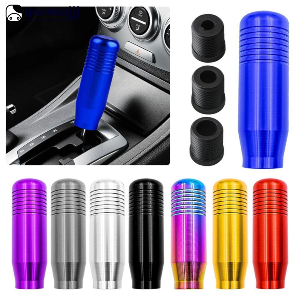 QUENNA Universal 8.5CM Aluminum Car Manual Gear Shift Knob Stick Manual ...