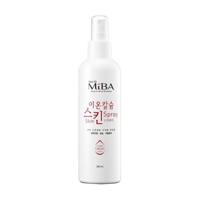 Miba Ion Calcium Skin Spray 200ml x 2pack(Facial Moisturizer) | Shopee ...