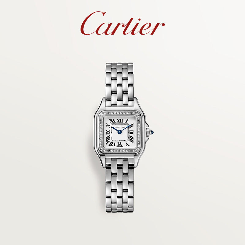 Cartier Cartier Panth re Cheetah Quartz Watch Stainless Steel Bracelet ...