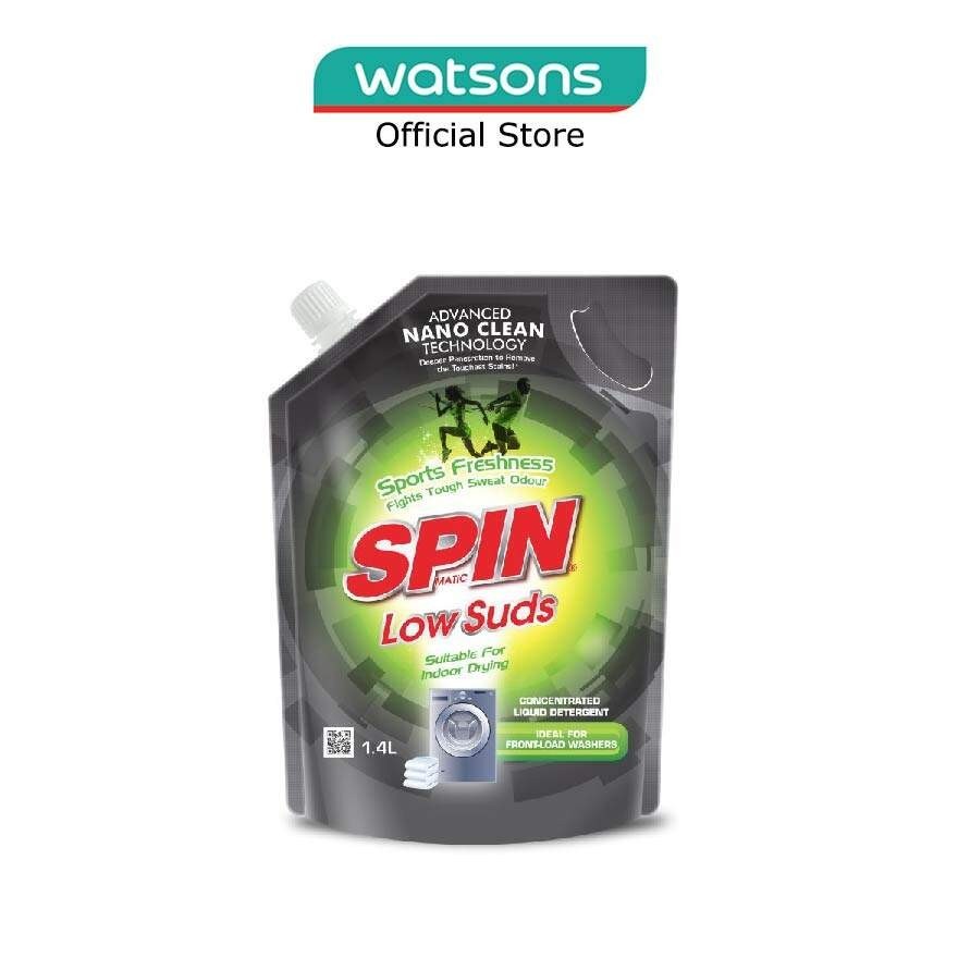SPINMATIC LOW SUDS Low Suds Laundry Liquid Detergent Refill (Sports ...