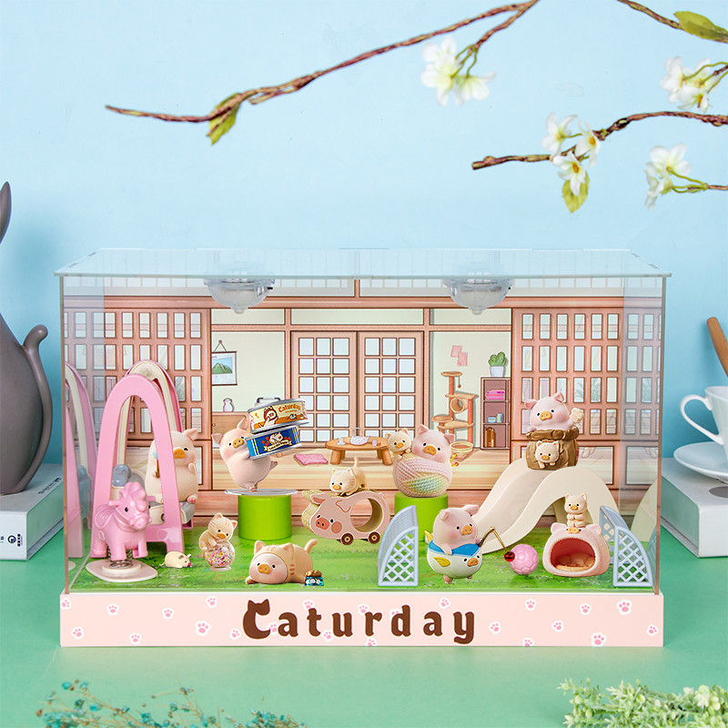 [Popmart House] Popmart Display Box 52TOYS Canned Pig LuLu Classic ...