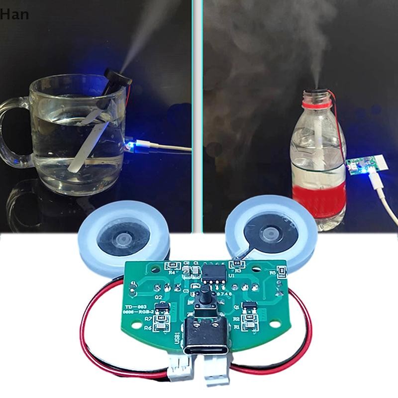Han TYPE-C USB Mini Humidifier DIY Kits Mist Maker And Driver Circuit ...