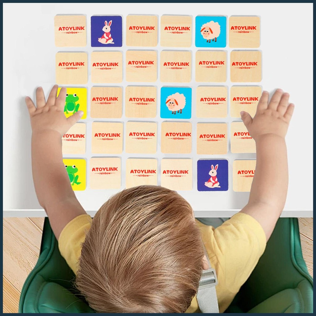 Matching Cards Interactive Animal Matching Cards Concentration Learning ...
