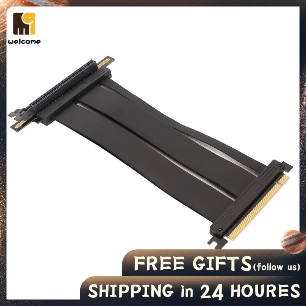 Welcomehome Graphics Card Extension Cable Segmented Design Foldable 90 ...
