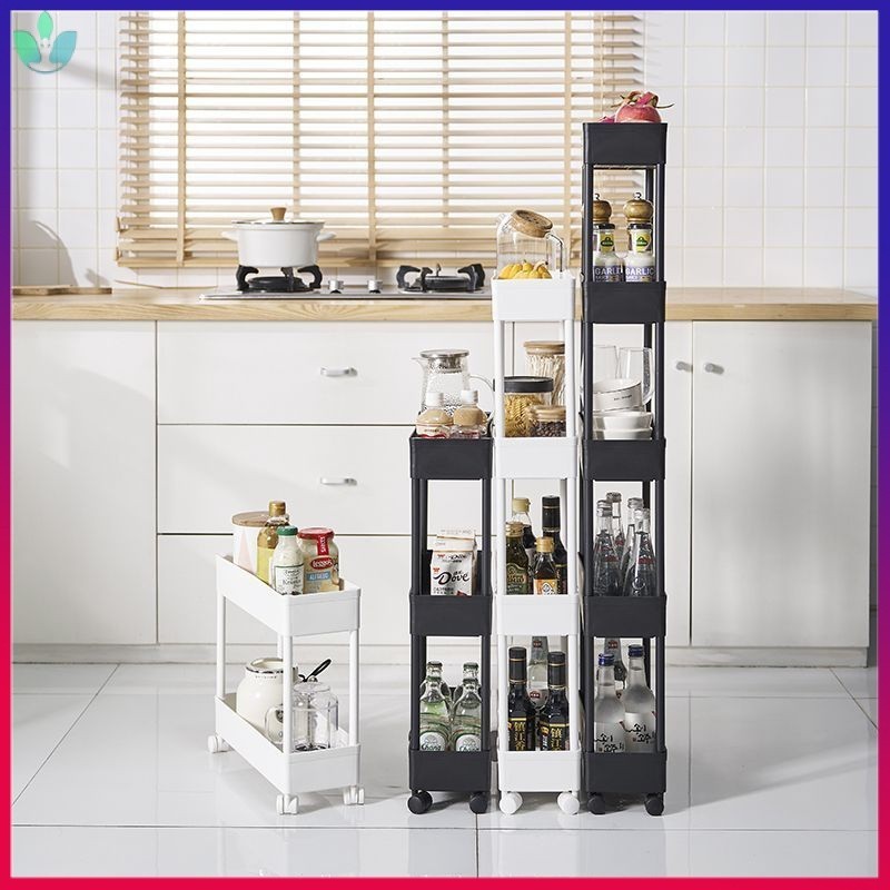 Narrow Bathroom Storage Rack for Household Kitchen and Bedroom Bathroom ...