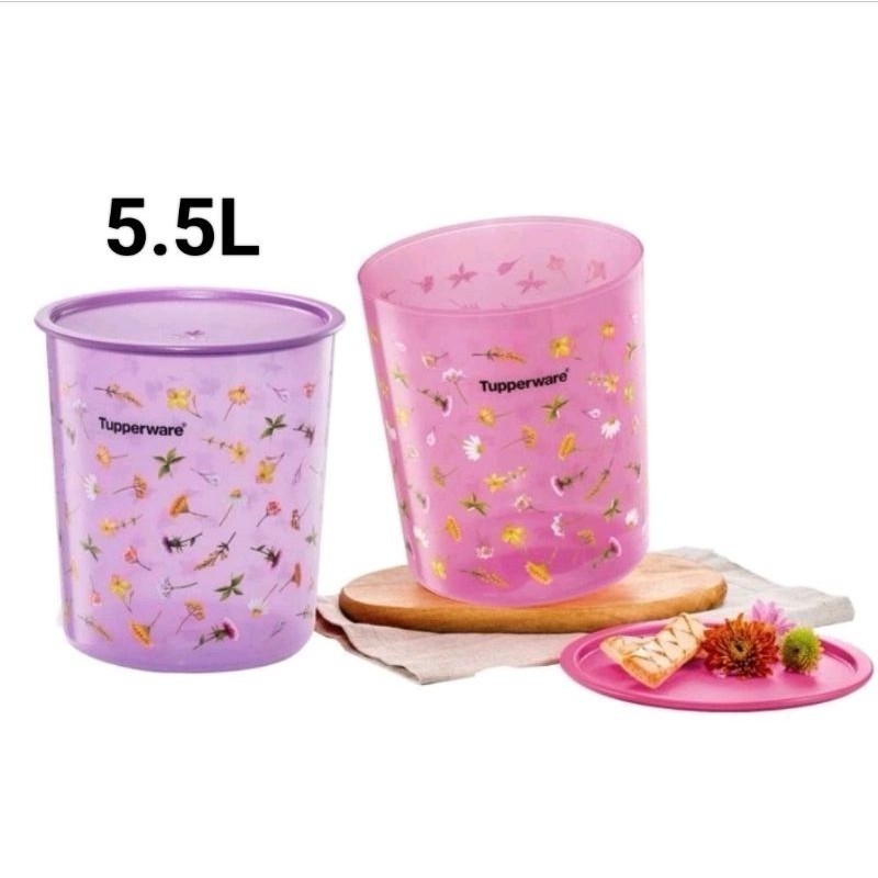 Tupperware One Touch Maxi Canister (1pc) 5.5L | Shopee Singapore