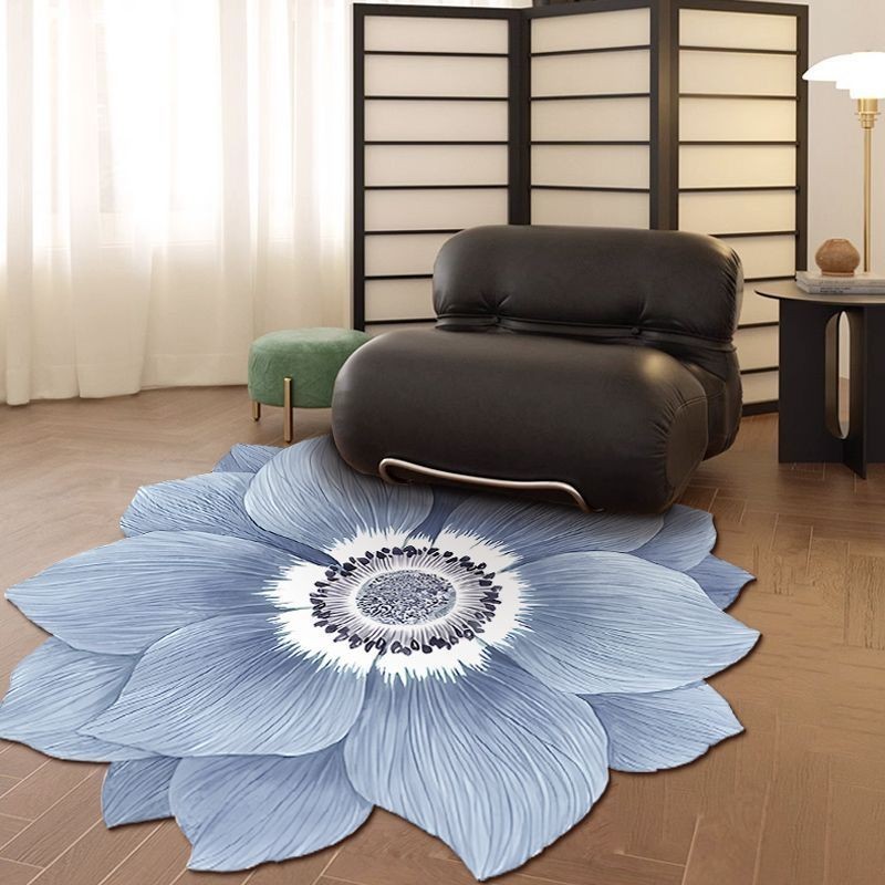Flower carpet Floor mat Living room Bathroom Water-absorbent non-slip ...