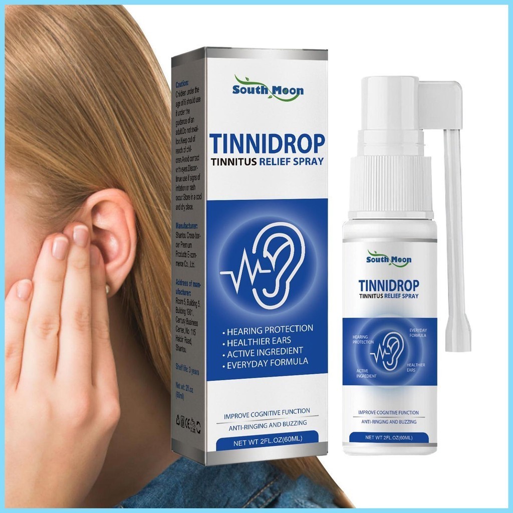 Ear Tinnitus Relief Natural Earwax Tinnitus Relief Spray 2Oz Ear ...