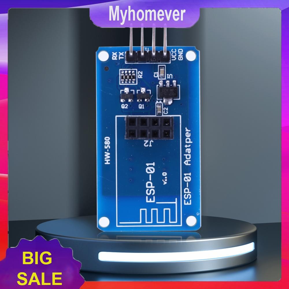 ESP8266 ESP-01 WiFi Wireless Adapter Module 3.3V 5V Breakout PCB Adapter | Shopee Singapore