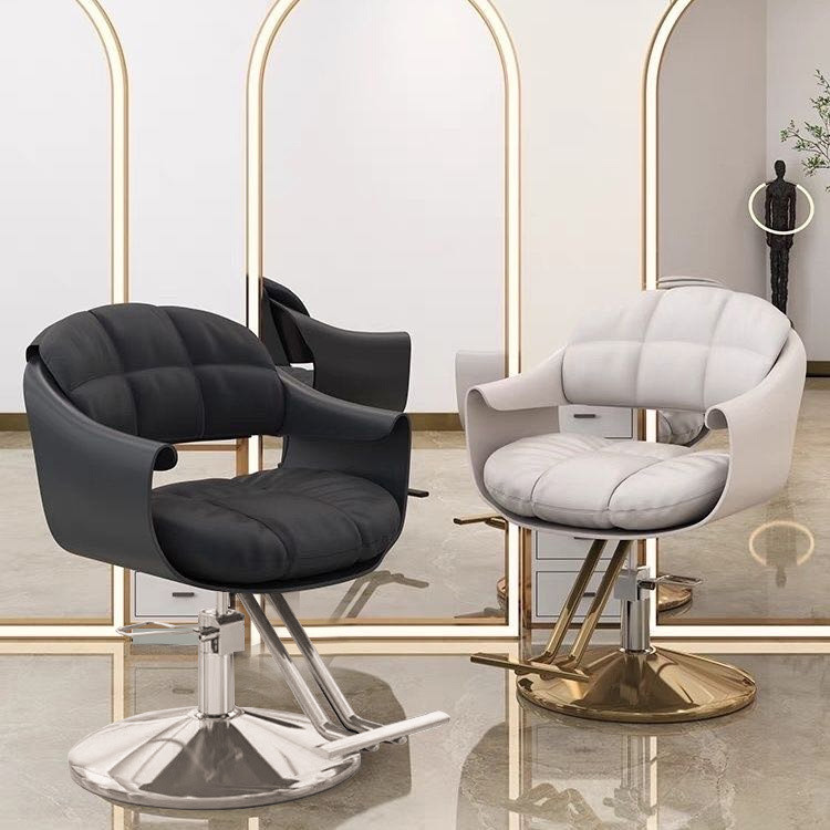 High-End Hair Salon Chair Simple Internet Celebrity Chair Salon Special ...