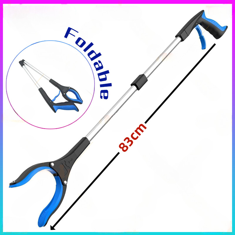 [SG Ready Stock] Foldable Litter Reachers Pickers Pick Up Tools Gripper ...