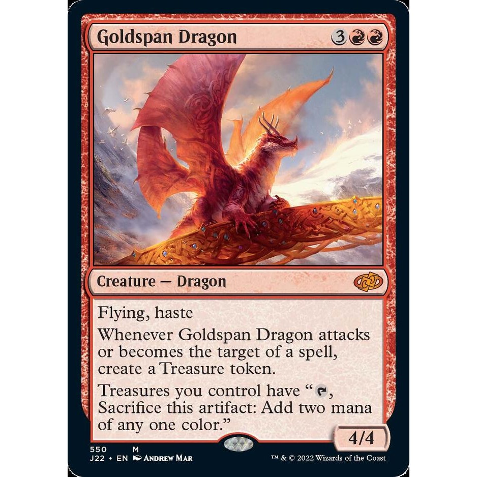 Goldspan Dragon - Magic The Gathering (MTG) | Shopee Singapore