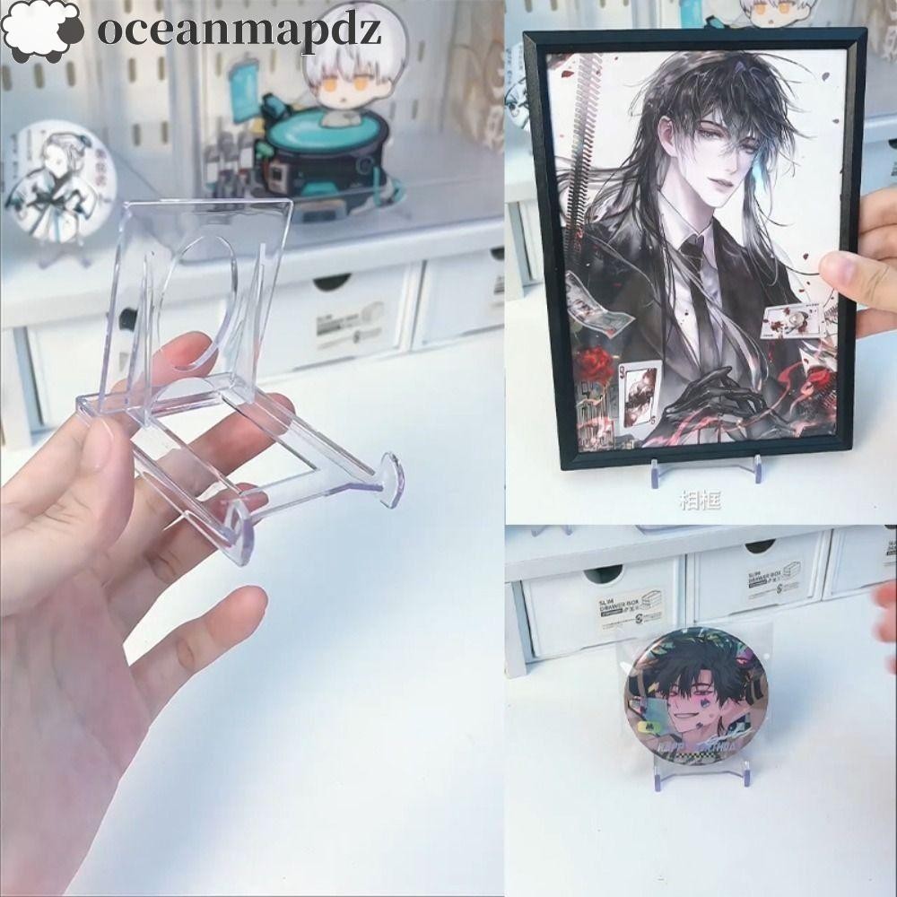 OCEANMAPDZ Card Brick Support Rack, Acrylic Mini Idol Card Display Rack ...