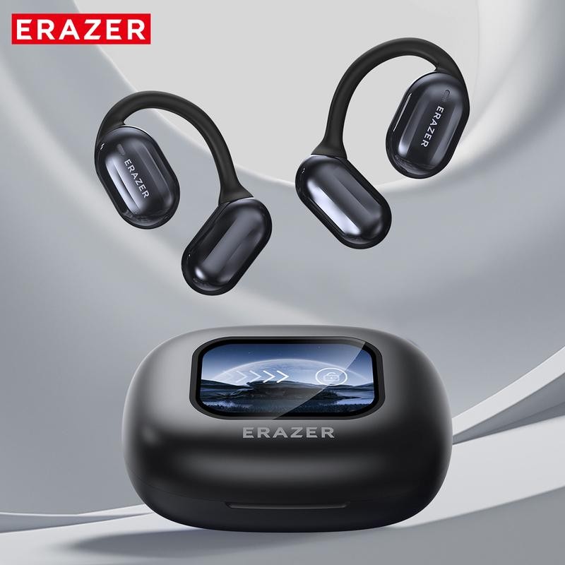ERAZER OWS Touch Screen Earphone Bluetooth 5.4 Wireless Headphones ...