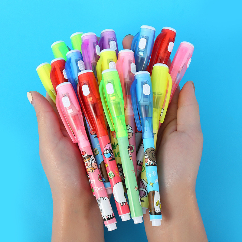 Magic Pen Invisible ink Pen built in UV Light Pen | Shopee Singapore