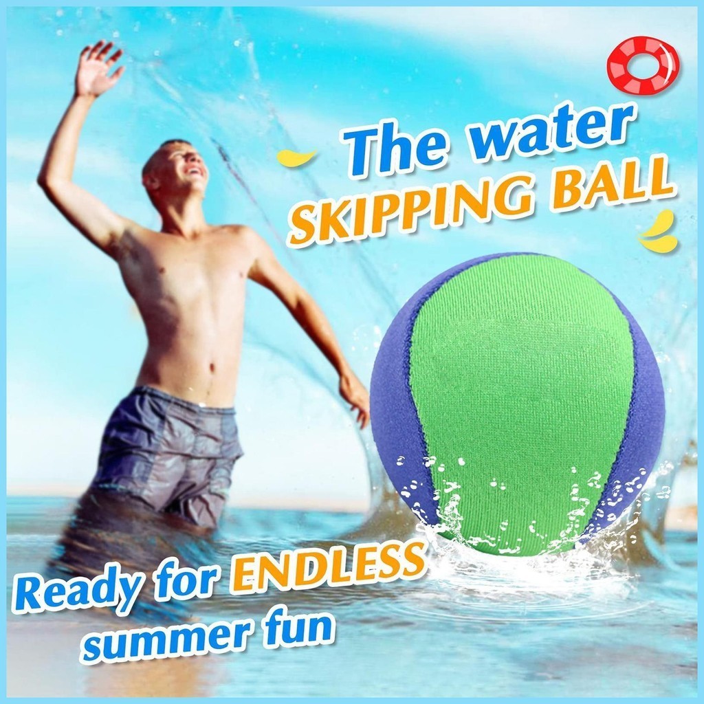 Water Bounce Ball Reusable Bouncing Water Jumper Balls Portable Water ...