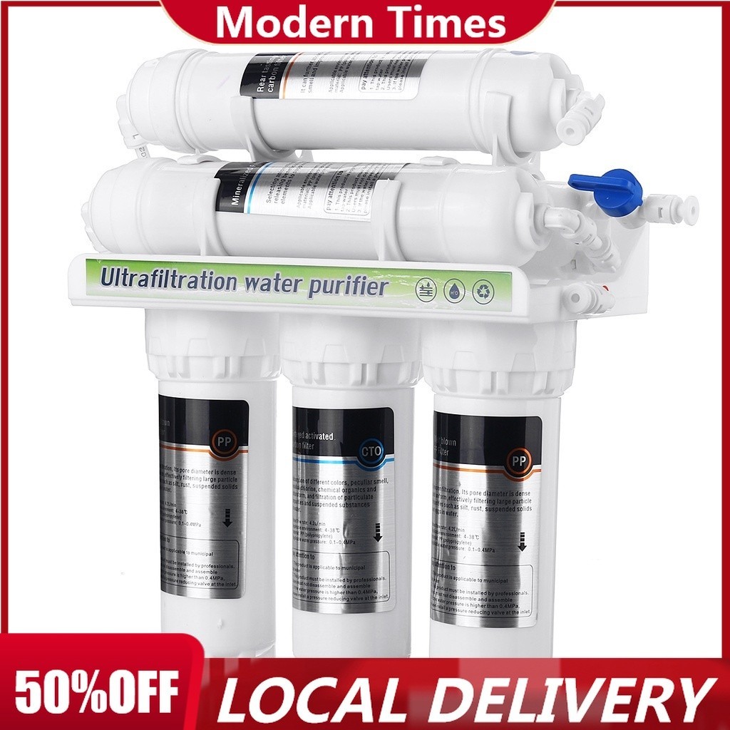 Kitchen Faucet Purifier 6 Stage Ultrafiltration Water Purifier Drinking ...