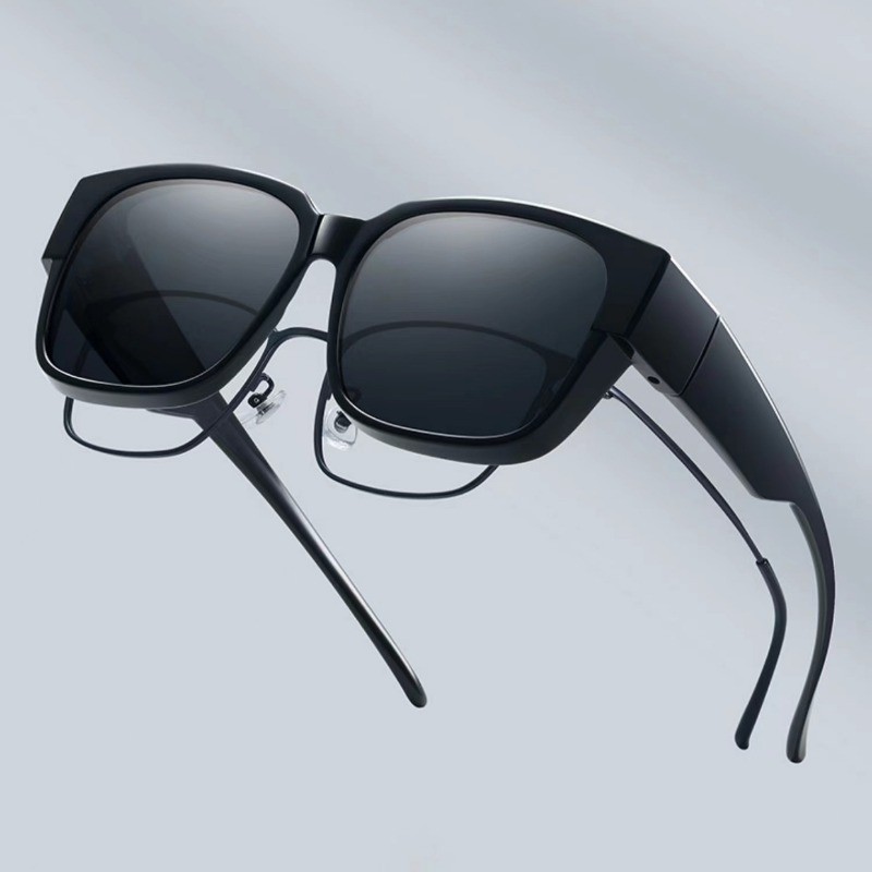 Fashion Fit Over Sunglasses Oversize Wear To Cover Over Glasses ...