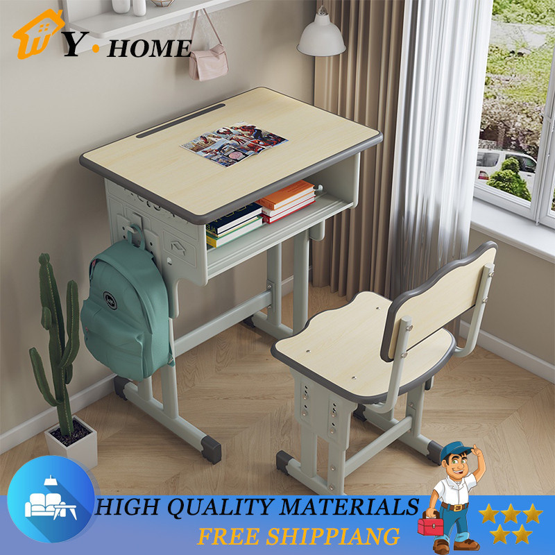 WH School Desks And Chairs Family Children's Learning Desks Student ...