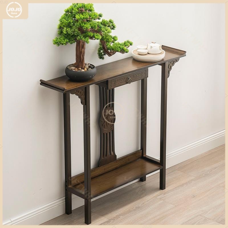 Entryway table new Chinese Zen foyer for the table light luxury modern ...
