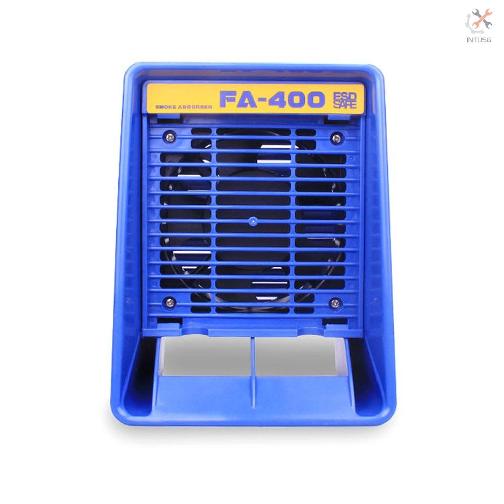 FA-400 Solder Iron Smoke Absorber Fume Extractor Soldering Air Blower ...