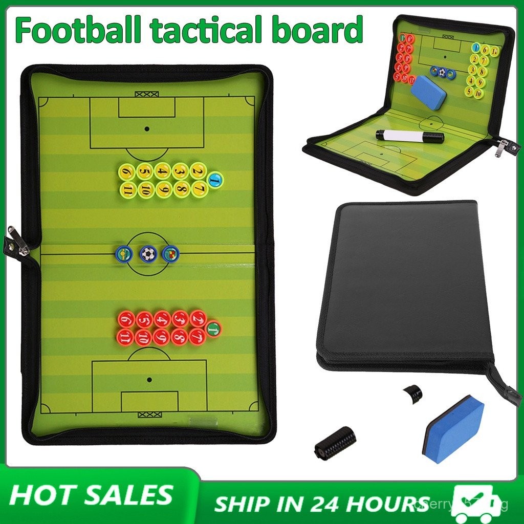 Foldable magnetic tactical board football training tactical clipboard ...