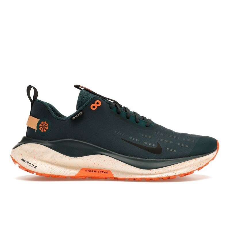 Nike ReactX Infinity Run 4 GORE-TEX Deep Jungle Total Orange - FB2204 ...