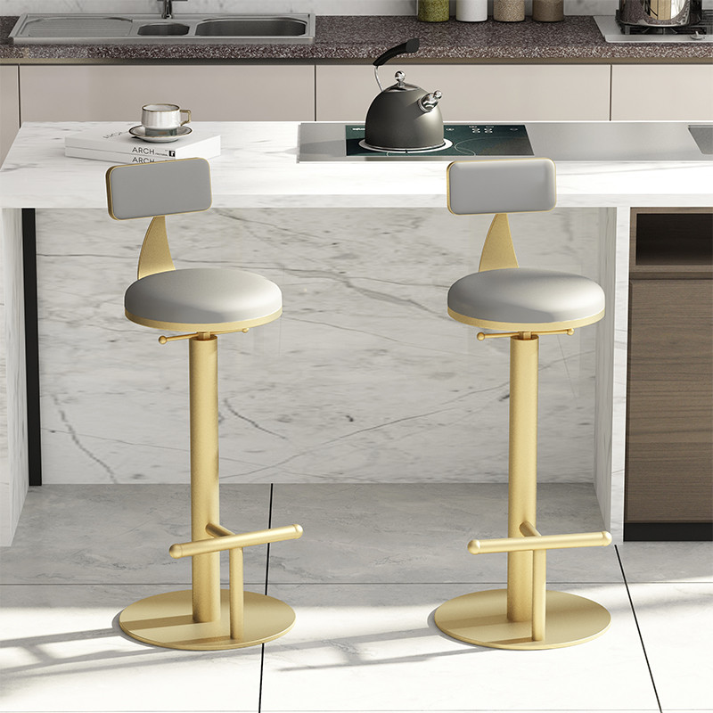 Adjustable Spiral Spinning Lift Bar Counter u Chair High Leg Bar Chair ...