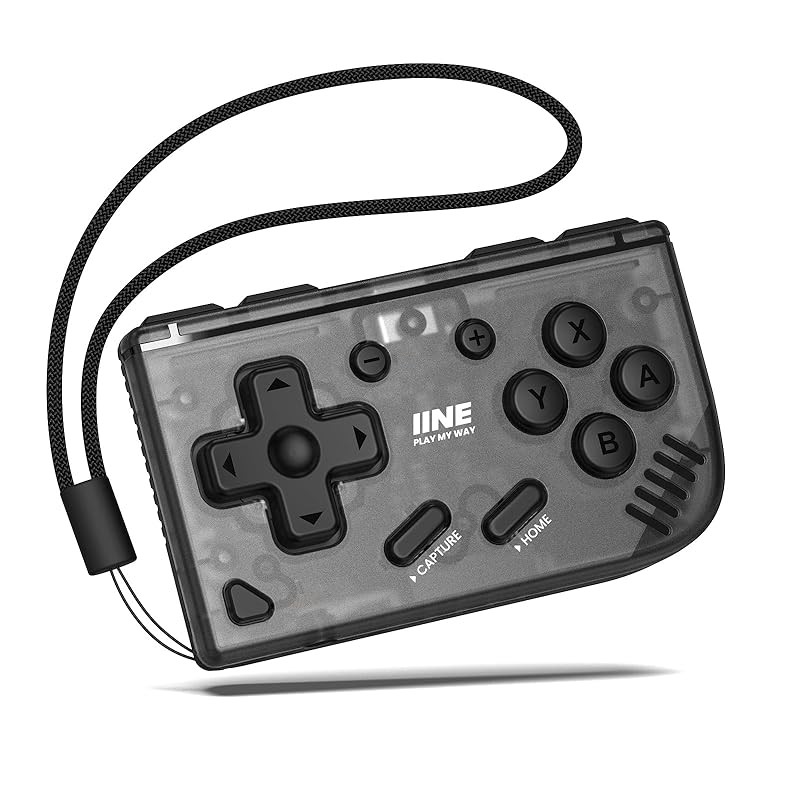 IINE Mini Retro Wireless Controller, Micro Remote Controller for Switch ...