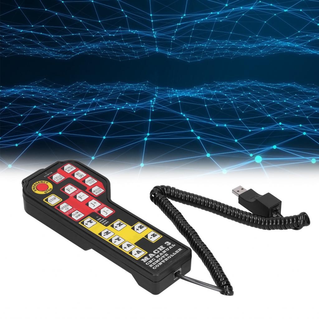 Supergoodsales USB Handwheel Electric Handbrake 4 Axes Electronic ...